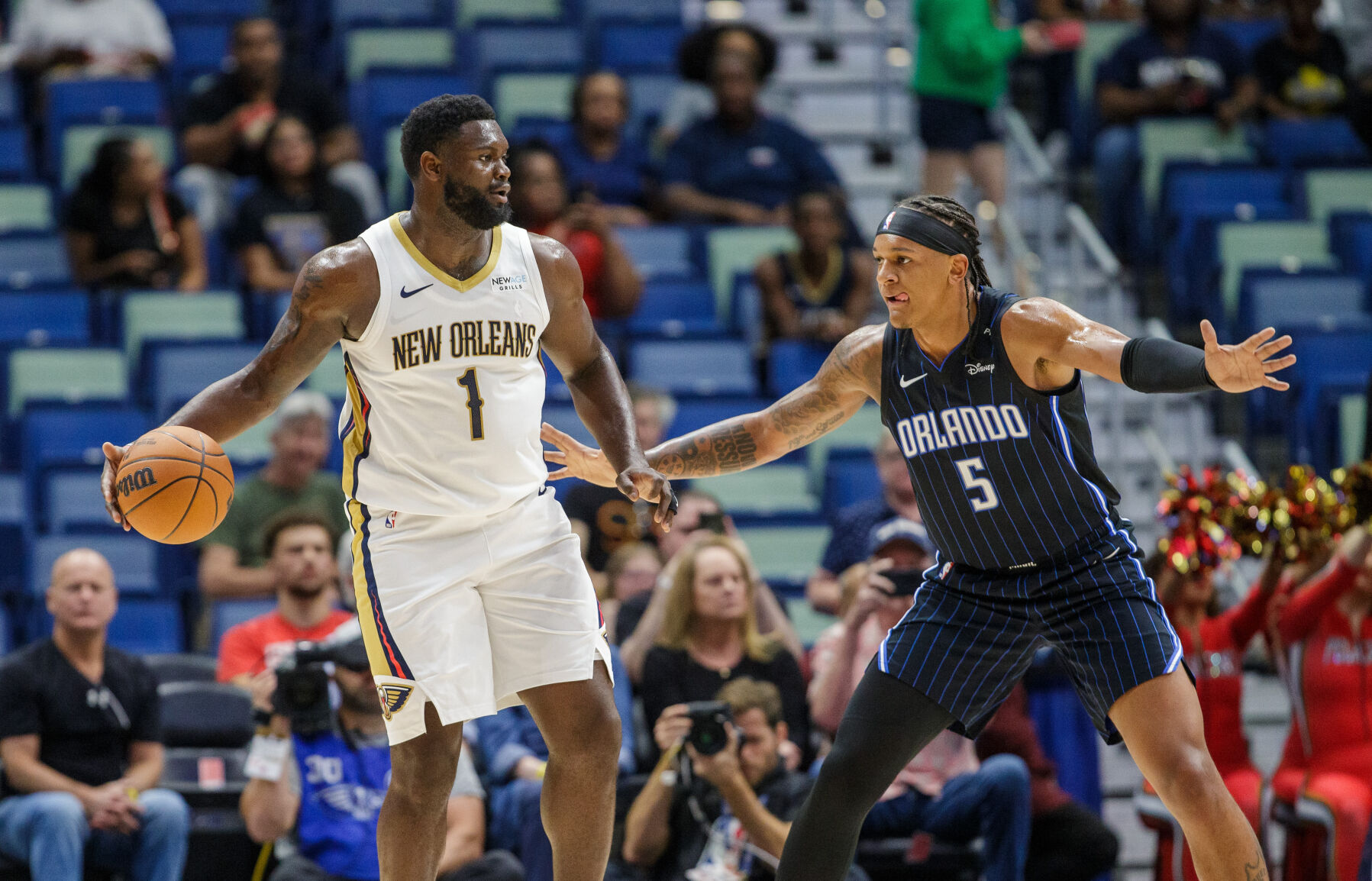 Pelicans-Magic: Zion Williamson shined in preseason game | Pelicans ...