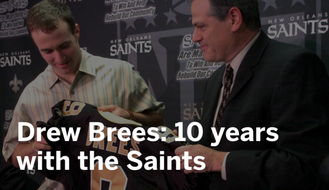 Drew Brees: 10 years of making extraordinary seem ordinary | Saints ...