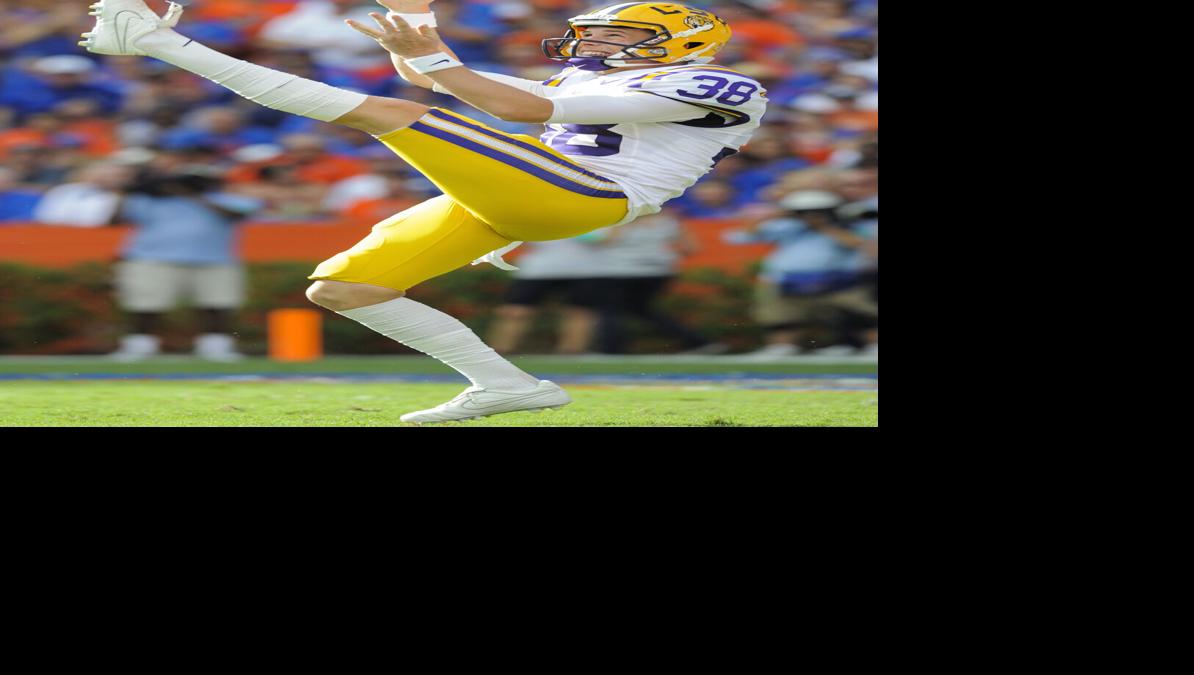 Punter Brad Wing, No. 38, became unlikely star at LSU | LSU | nola.com