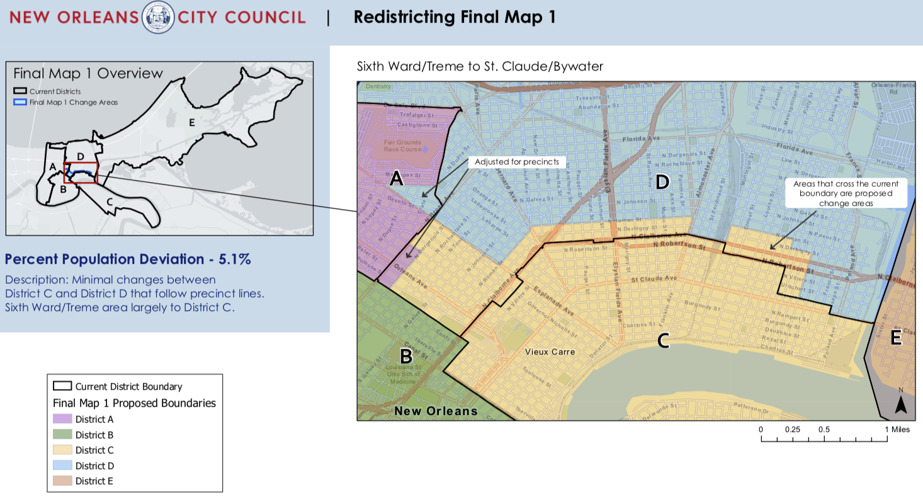 A new council district for Lower 9th Ward? Redrawn maps could move area ...