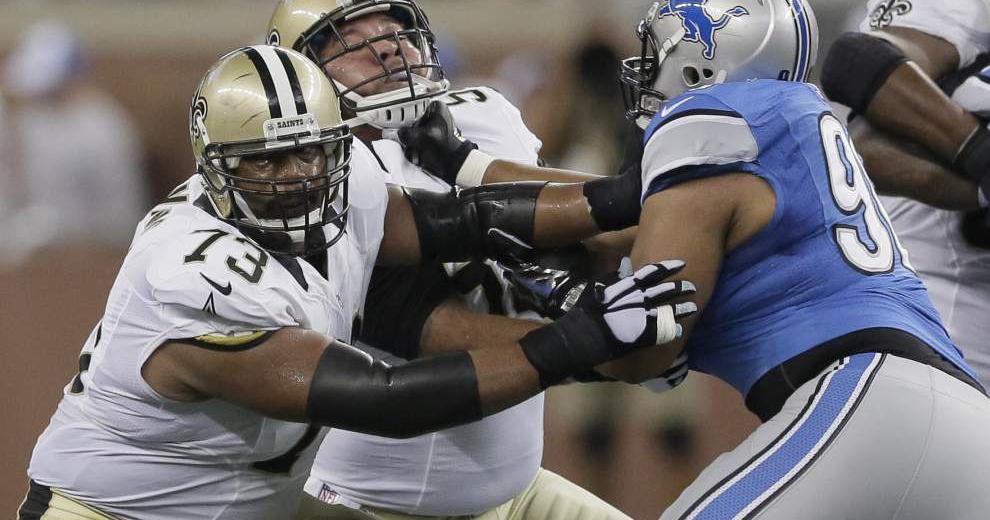 Saints center Jonathan Goodwin says he has been out with an MCL sprain ...