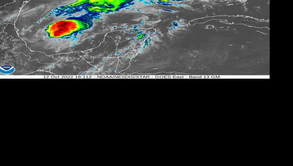 Tropical Storm Karl strengthens in Gulf of Mexico ahead landfall in ...