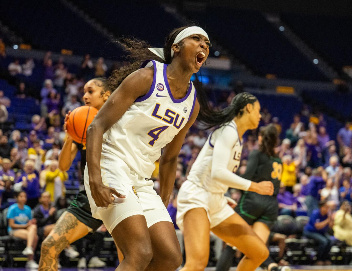 Photos: LSU nets 114 points in exhibition win over Xavier of New ...