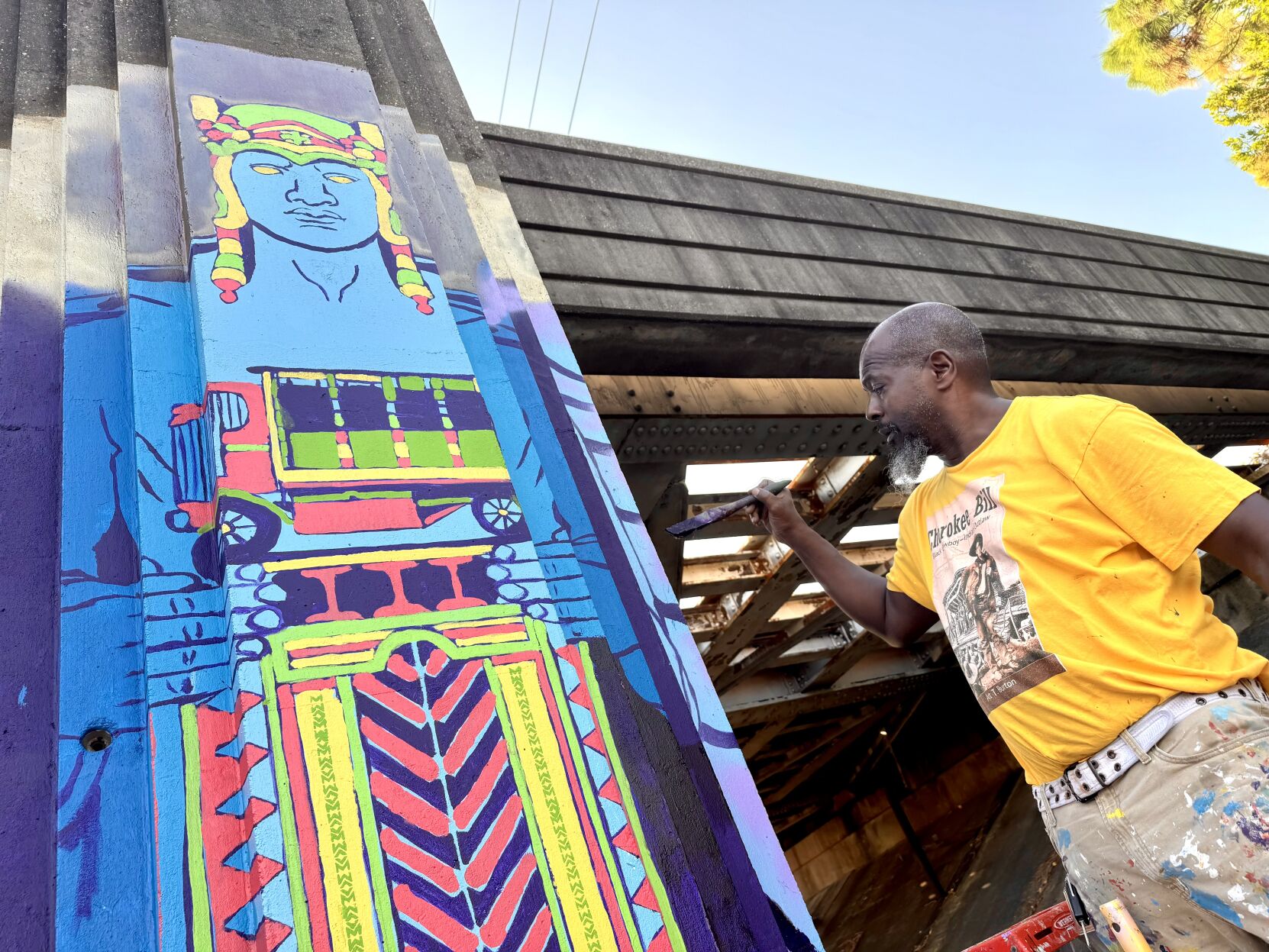 New mural brings a touch of Cleveland to Gentilly | Arts | nola.com