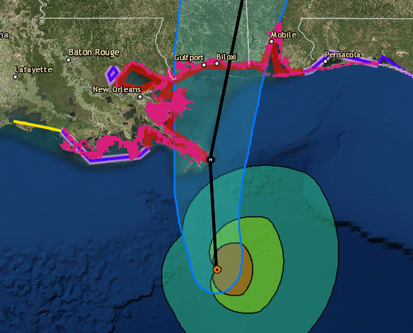 Hurricane Nate: Latest on the storm as first rainbands reach Louisiana ...