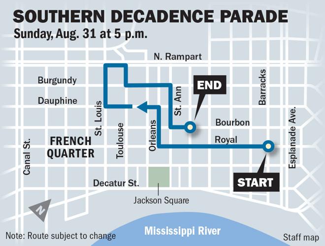 Southern Decadence parade 2025 changes time, route | Louisiana ...