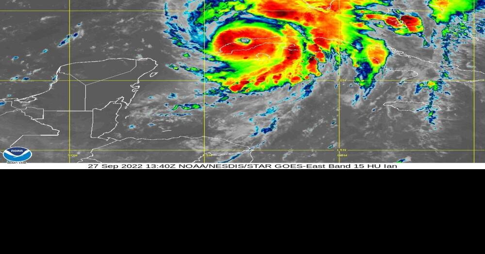 Hurricane Ian live tracker: See the storm's latest path through Gulf of ...