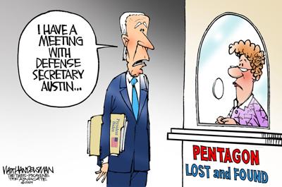 Defense Secretary Austin cartoon | Walt Handelsman | nola.com