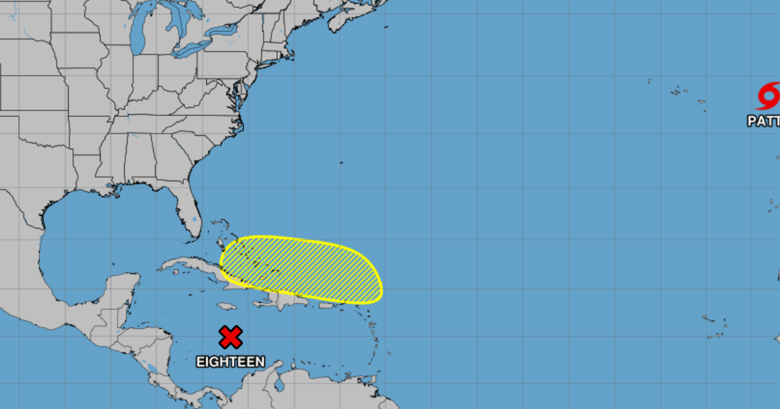 Tropical Storm Rafael likely to form in Caribbean Sea | Hurricane ...