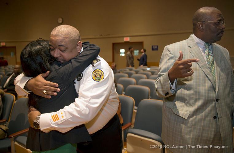 NOPD chief Michael Harrison honored during City Council meeting: See ...