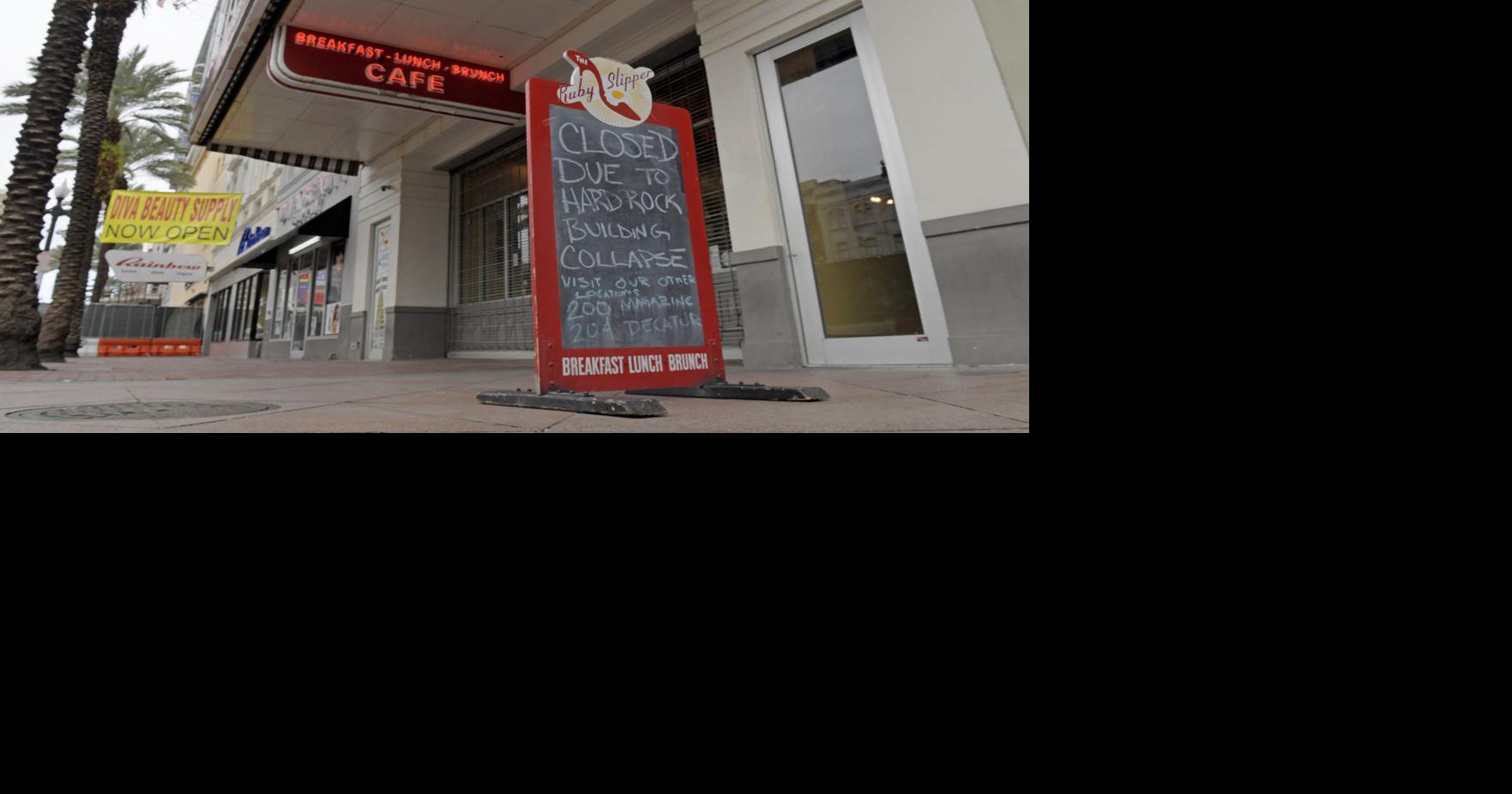 Ruby Slipper Cafe, closed since Hard Rock Hotel collapse, opens on ...