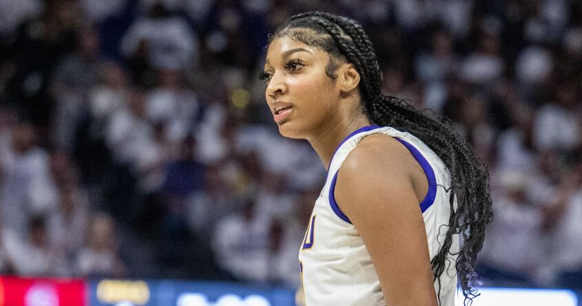 Angel Reese plays arbiter for Caitlin Clark, Sheryl Swoopes | LSU ...
