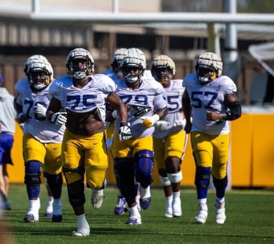 Latest update on LSU football's offensive line competition | LSU | nola.com