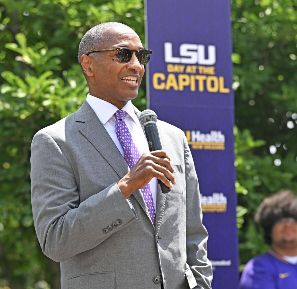LSU President William Tate is leaving for Rutgers University ...