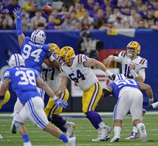 Photos: Big plays from Derrius Guice, plenty of LSU fans in stands as ...
