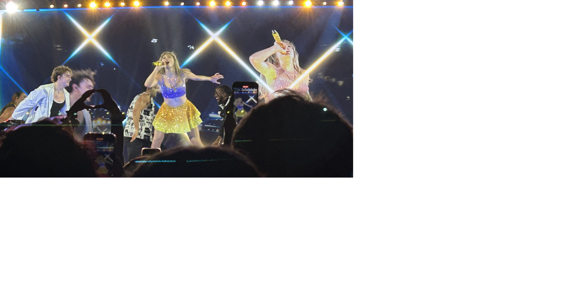 Taylor Swift's 1989 outfit represents New Orleans Mardi Gras | Taylor ...