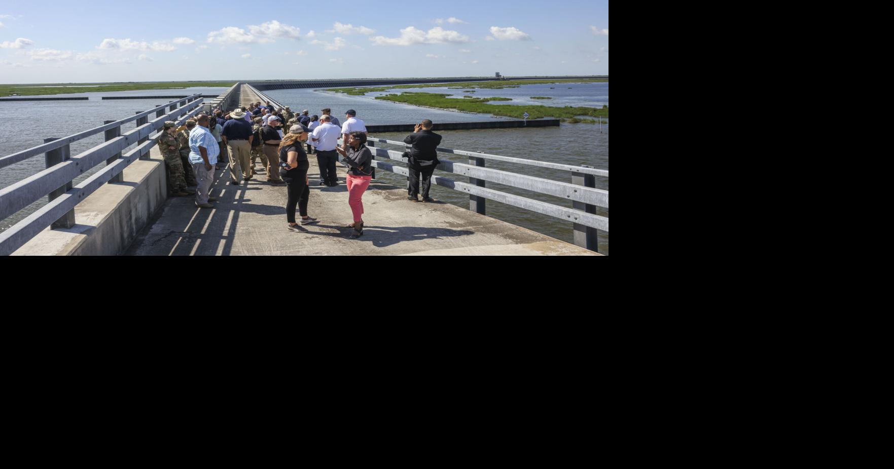 Photos: The Storm Damage Risk Reduction System built to protect New Orleans is handed over to ...