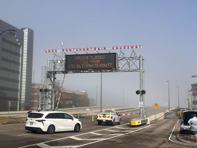 Causeway closes as to severe storms hit Louisiana | Weather | nola.com