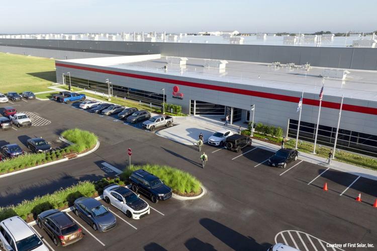 First Solar unveils $1.1 billion New Iberia manufacturing plant ...