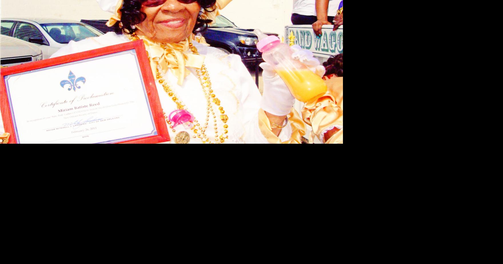 Miriam Batiste Reed matriarch of Mardi Gras Baby Dolls, dead | Mardi ...