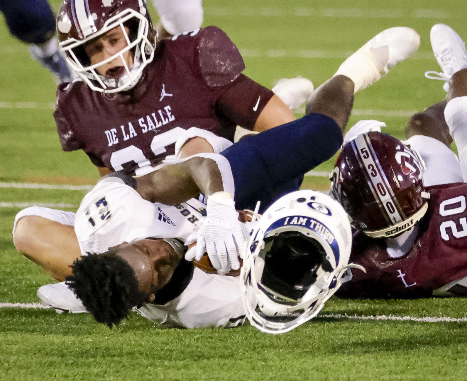 Photos: Holy Cross beats De La Salle, 49-27, at Tad Gormley Stadium ...