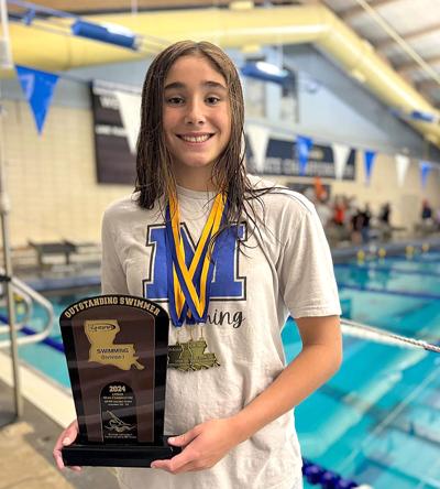 Mandeville's Daigle overcomes nerves to win top swimmer honors at D-I state meet | St. Tammany ...