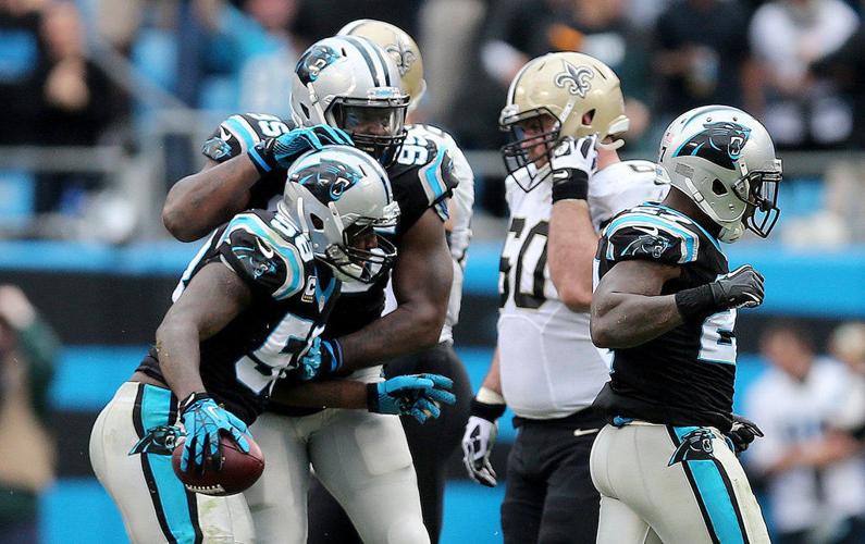 Game balls in the New Orleans Saints' 17-13 defeat by the Carolina ...