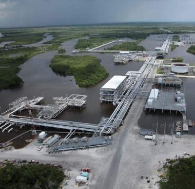 Louisiana Offshore Oil Port storage center, one of the nation's largest ...