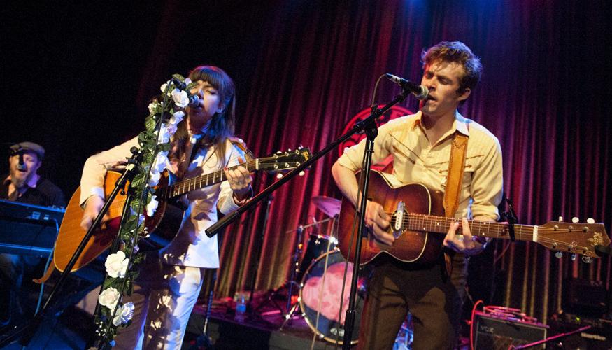 Hurray for the Riff Raff beamed out love at a Valentine's Day release ...