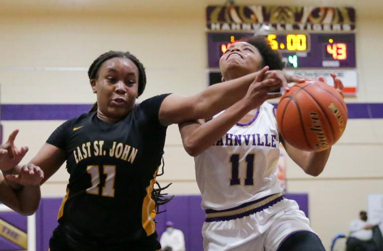Claudell Harris Jr. starts hot, leads Hahnville boys past East St. John ...