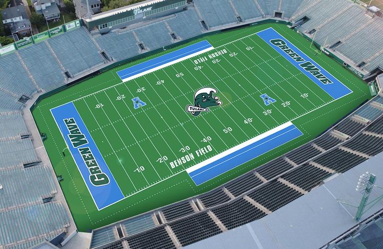 Tulane's Yulman Stadium is getting a new look ... but the Angry Wave ...