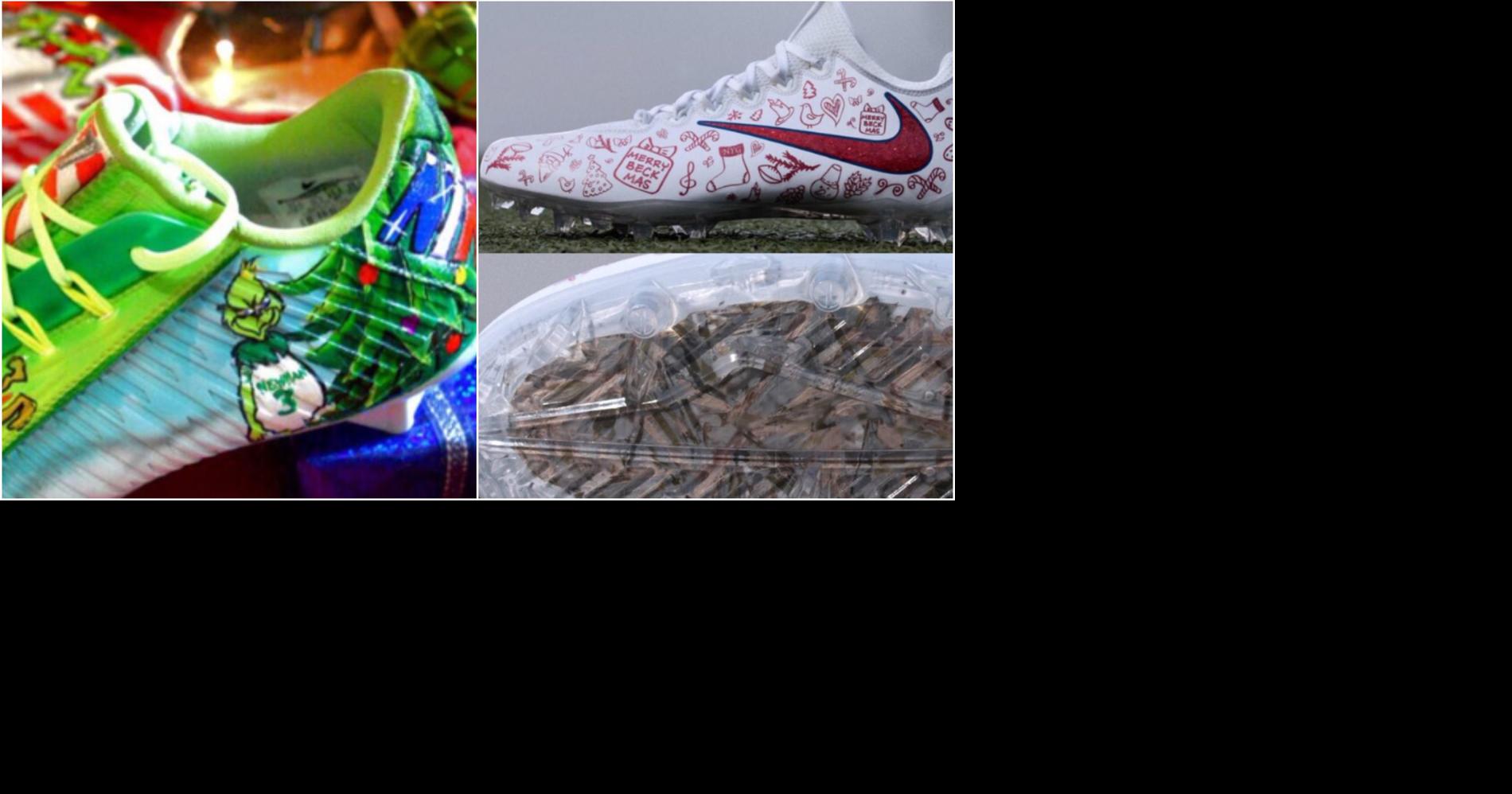Giants' Odell Beckham plays in cleats stuffed with grass from Isidore ...