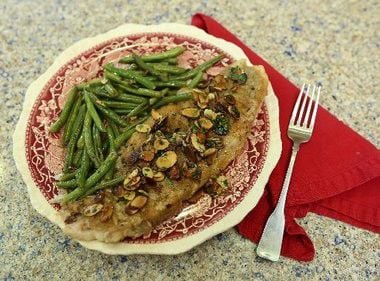 How to make Chris DeBarr's Old-Fashioned Trout Amandine: In Judy's ...
