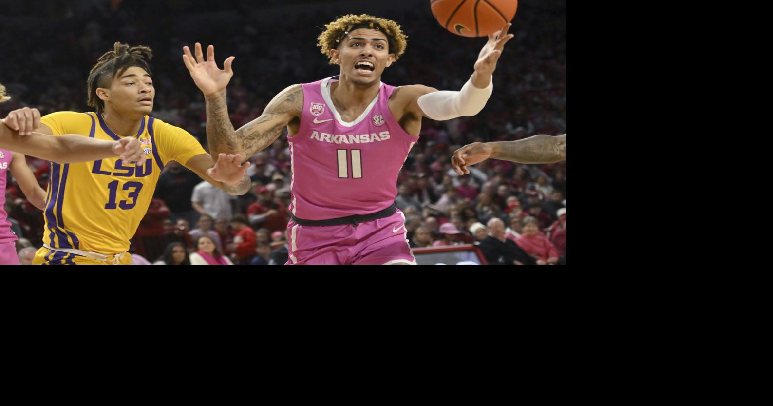 Strong first half carries Arkansas to easy win over LSU | LSU | nola.com