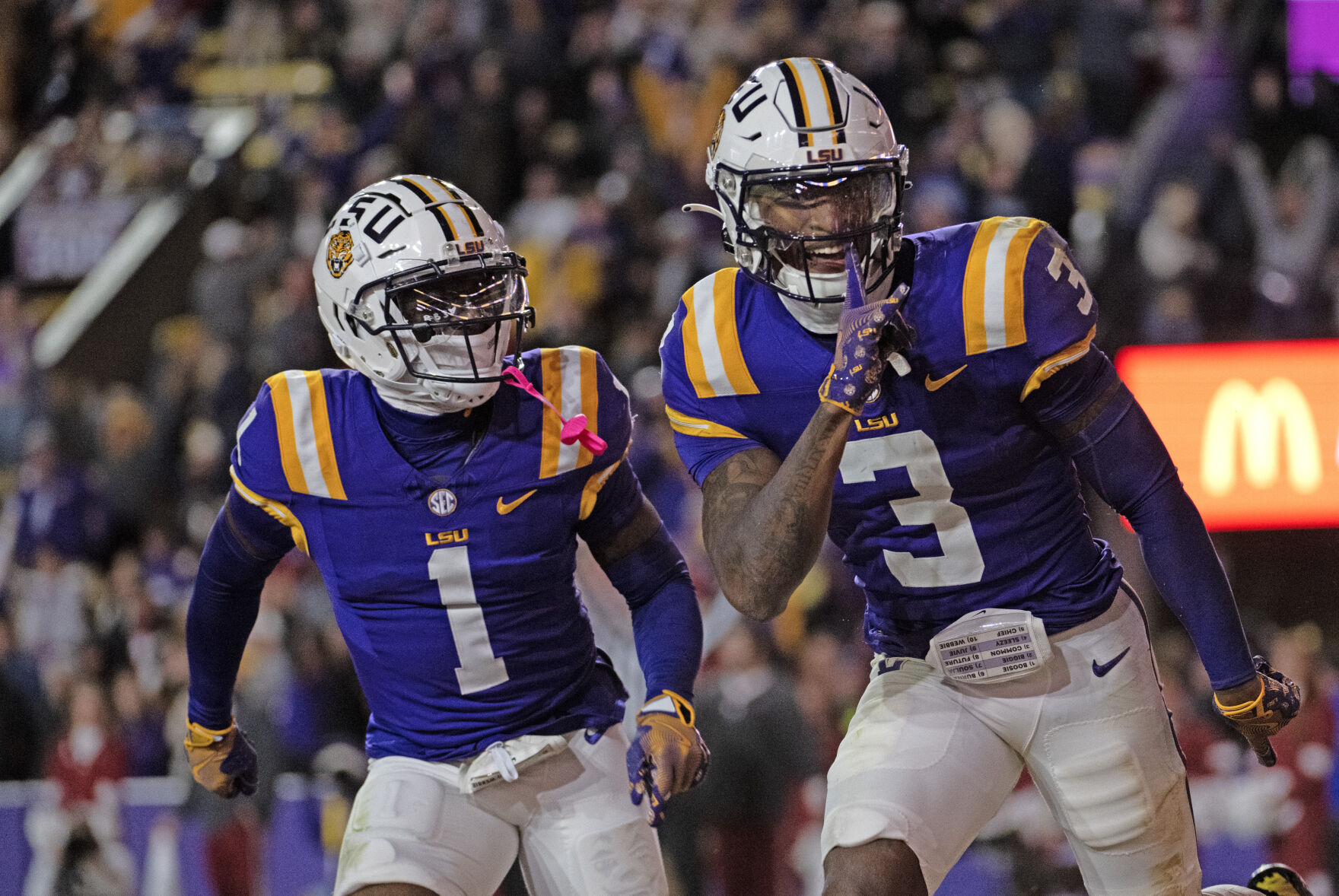 Garrett Nussmeier working on LSU football deep passing game | LSU ...