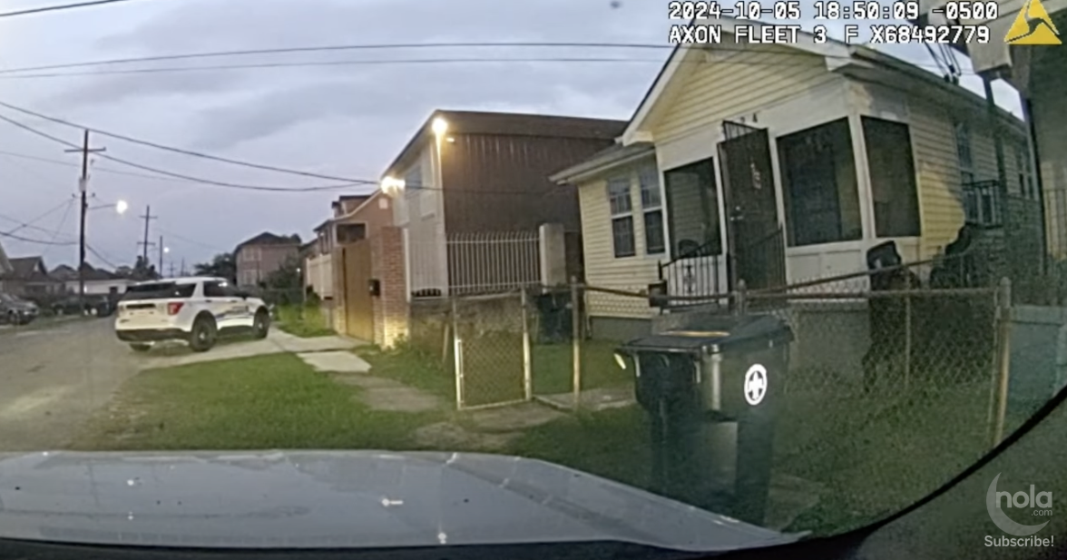 NOPD releases bodycam video in shooting with murder suspect | Crime ...