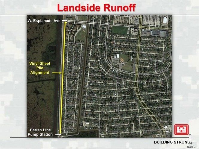 Potential problem spots in east bank levee system | Environment | nola.com