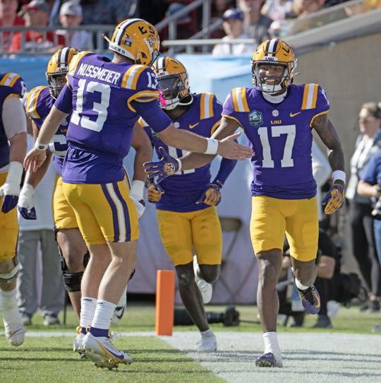 LSU football: Offensive depth chart projection before spring | LSU ...