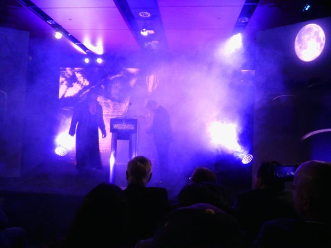 Brands vs. brawn at the WrestleMania announcement press conference ...