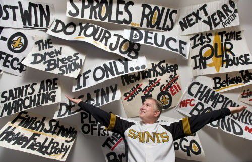 They bleed black & gold: 5 decades of Saints superfans | Saints | nola.com