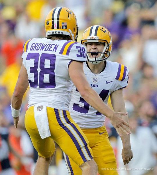 LSU just might have a reliable place-kicker in Connor Culp after all ...
