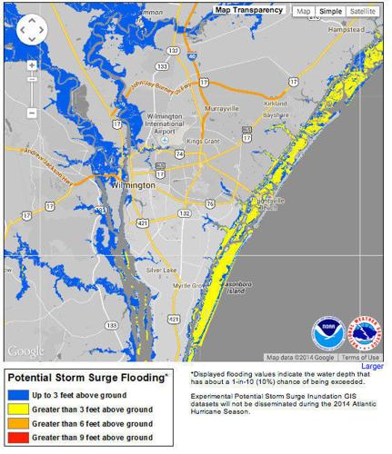 New storm surge watch/warning maps to be tested in 2015 hurricane ...