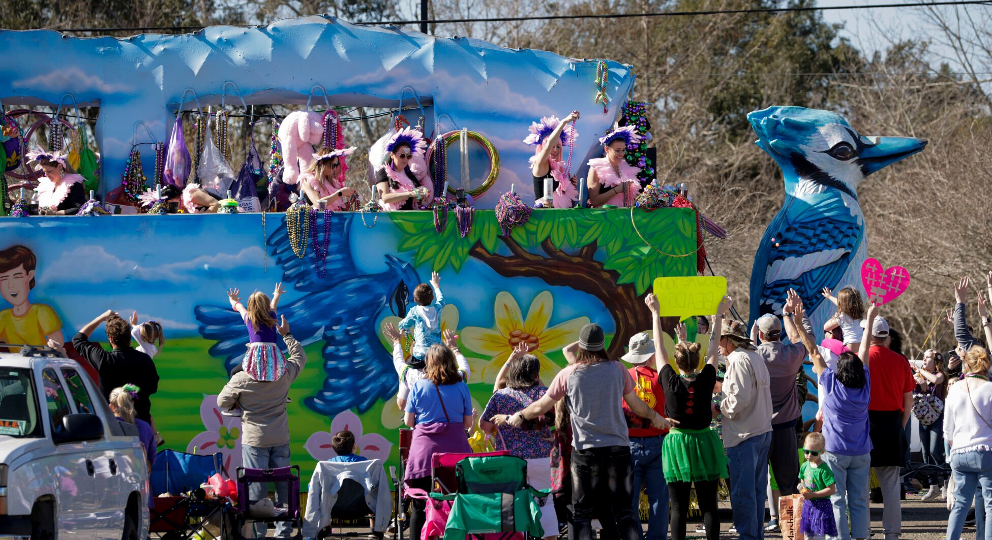 Krewe of Antheia's inaugural parade rolls to theme 'Girls Just Wanna ...