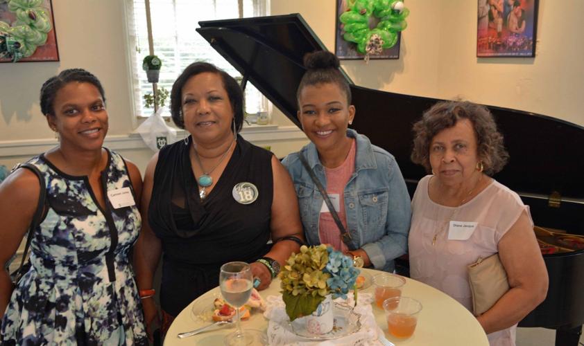 Green and blue all over at Tulane University pre-season tea | Parties ...