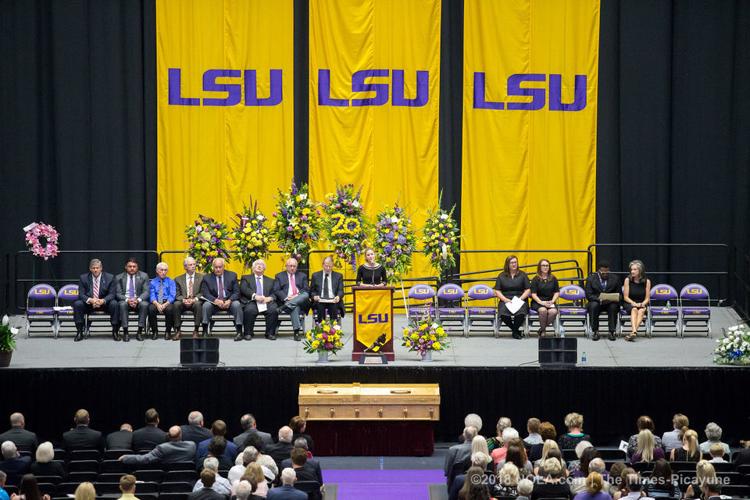 Love and laughs fill the air during Billy Cannon's memorial service ...