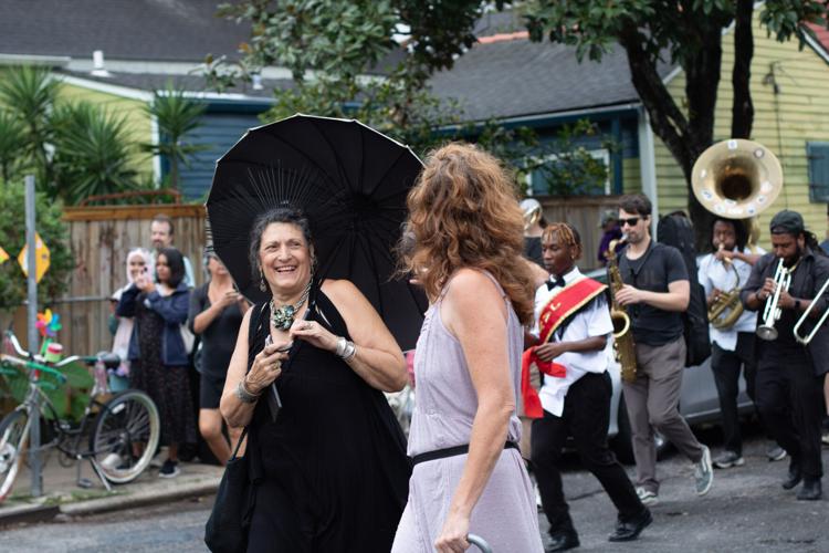 Scenes from the "Jazz Funeral for Democracy" Second Line | | nola.com
