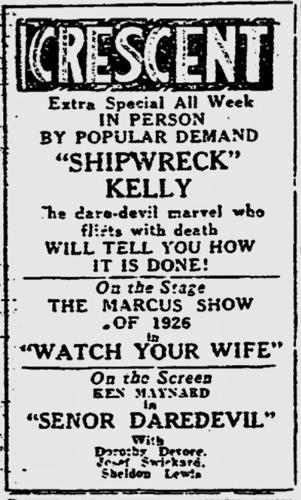 Alvin 'Sihpwreck' Kelly came to Louisiana in the 1920s | Entertainment ...