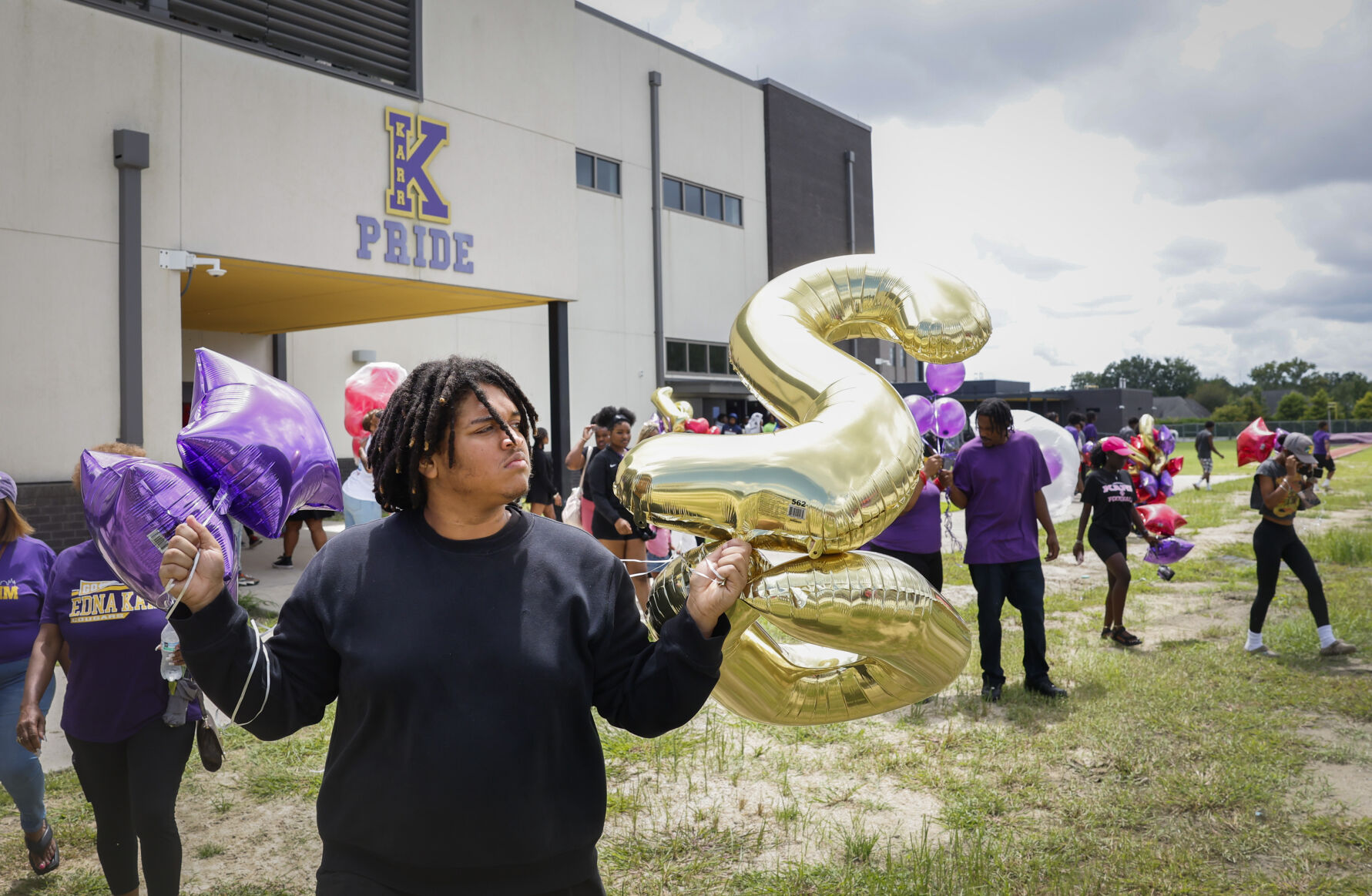 Photos: Karr holds memorial for football player Corey Adams | Photos ...