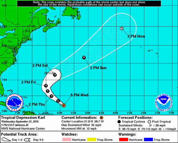 Tropical Storm Lisa weakening in eastern Atlantic | Weather | nola.com