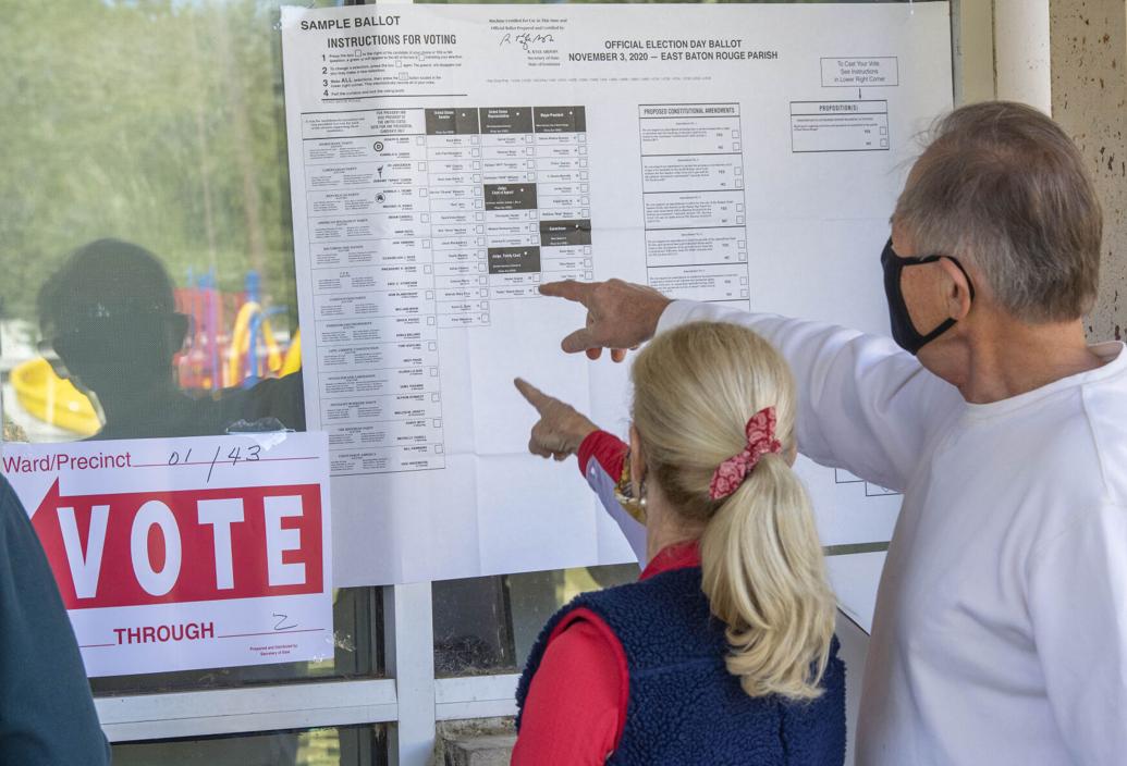 How presidential candidates are listed on Louisiana's ballot | Local ...